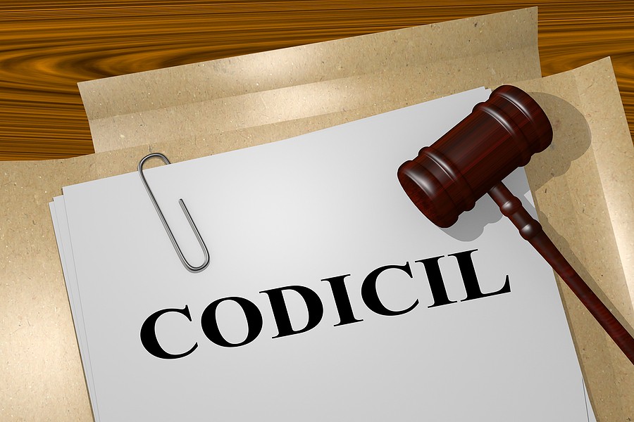 What Is a Will Codicil? | Fisher Law LLC